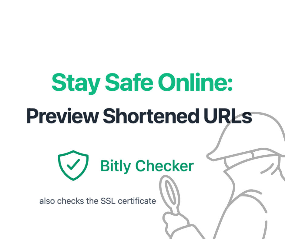 Free Bitly Link Checker & Decoder